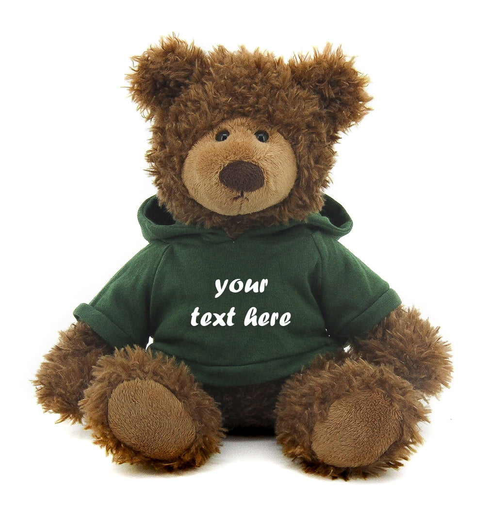 Made by Aliens Personalized Adorable Frankie Teddy Bear-with Forest ...