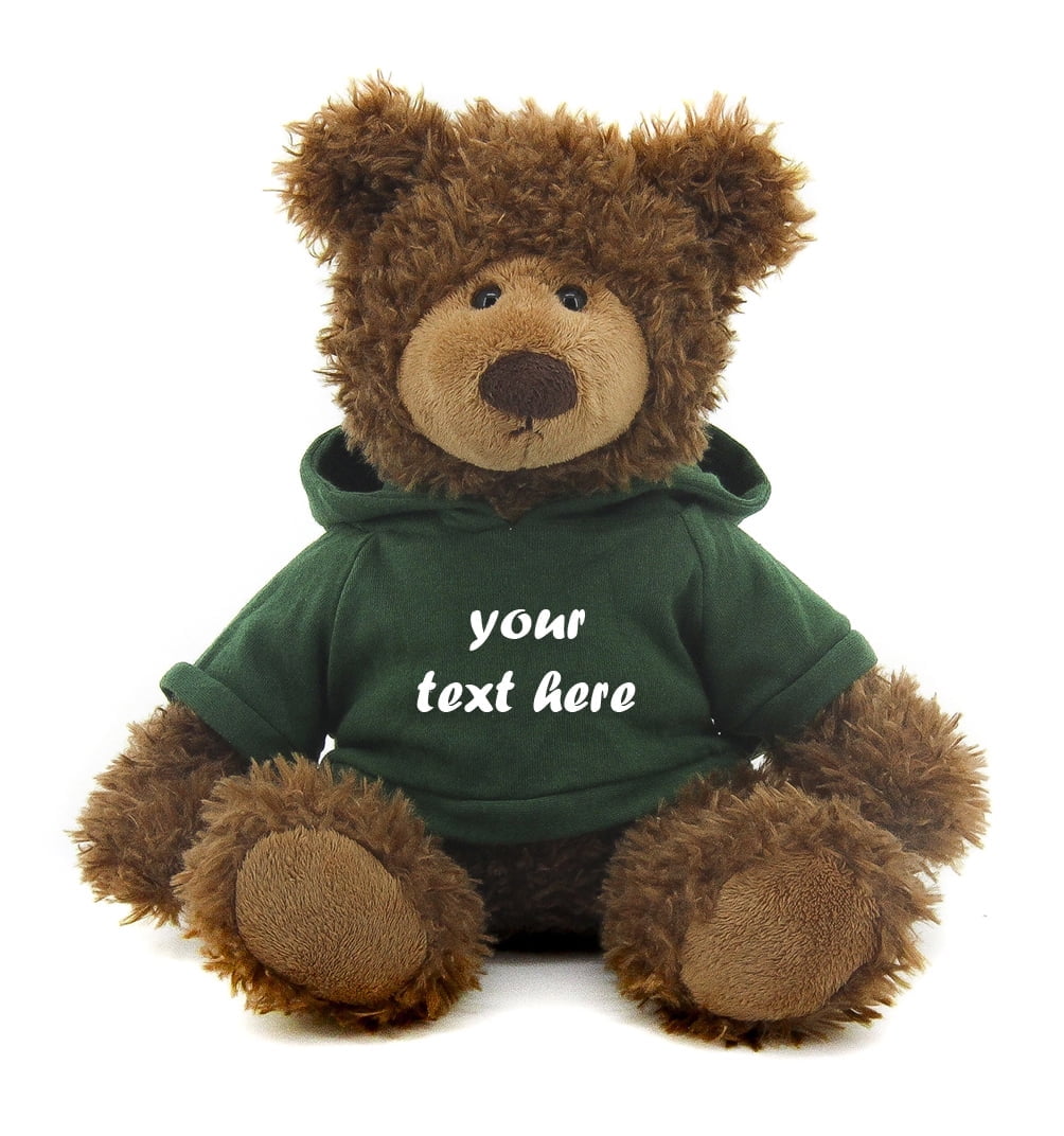 Made by Aliens Brown Frankie Bear 12 Inches, Stuffed Animal ...