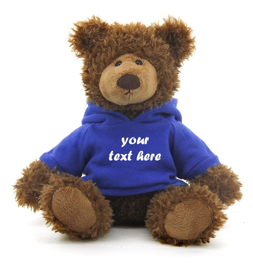 Made by Aliens Brown Frankie Bear 12 Inches, Stuffed Animal ...