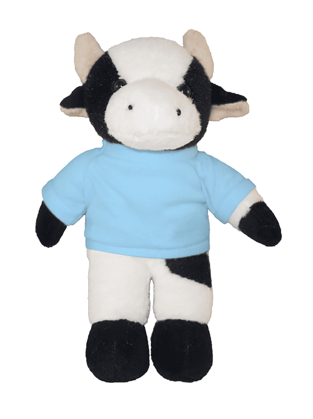 Made by Aliens Personalized Floppy Cow -with Tee- Stuffed Animal Plush ...