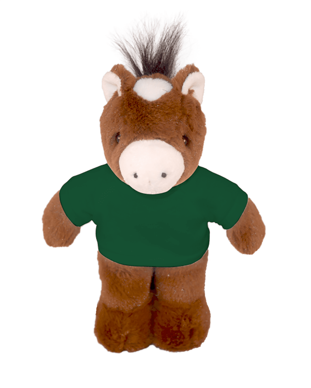 Made by Aliens Personalized Floppy Horse -with Forest-Green Tee ...