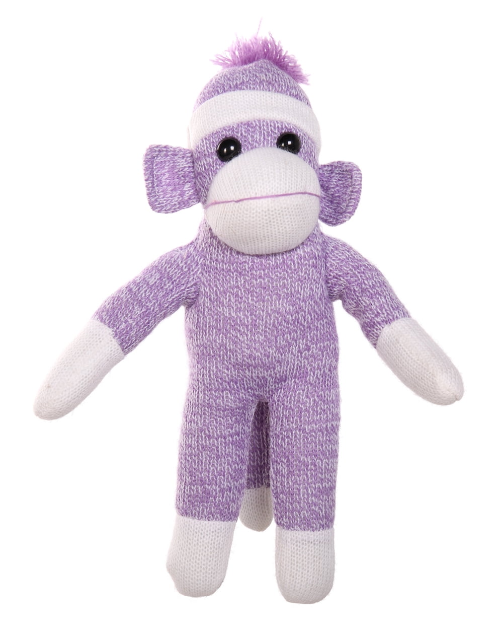 Made by Aliens Personalized Floppy Original Purple Sock Monkey Stuffed ...