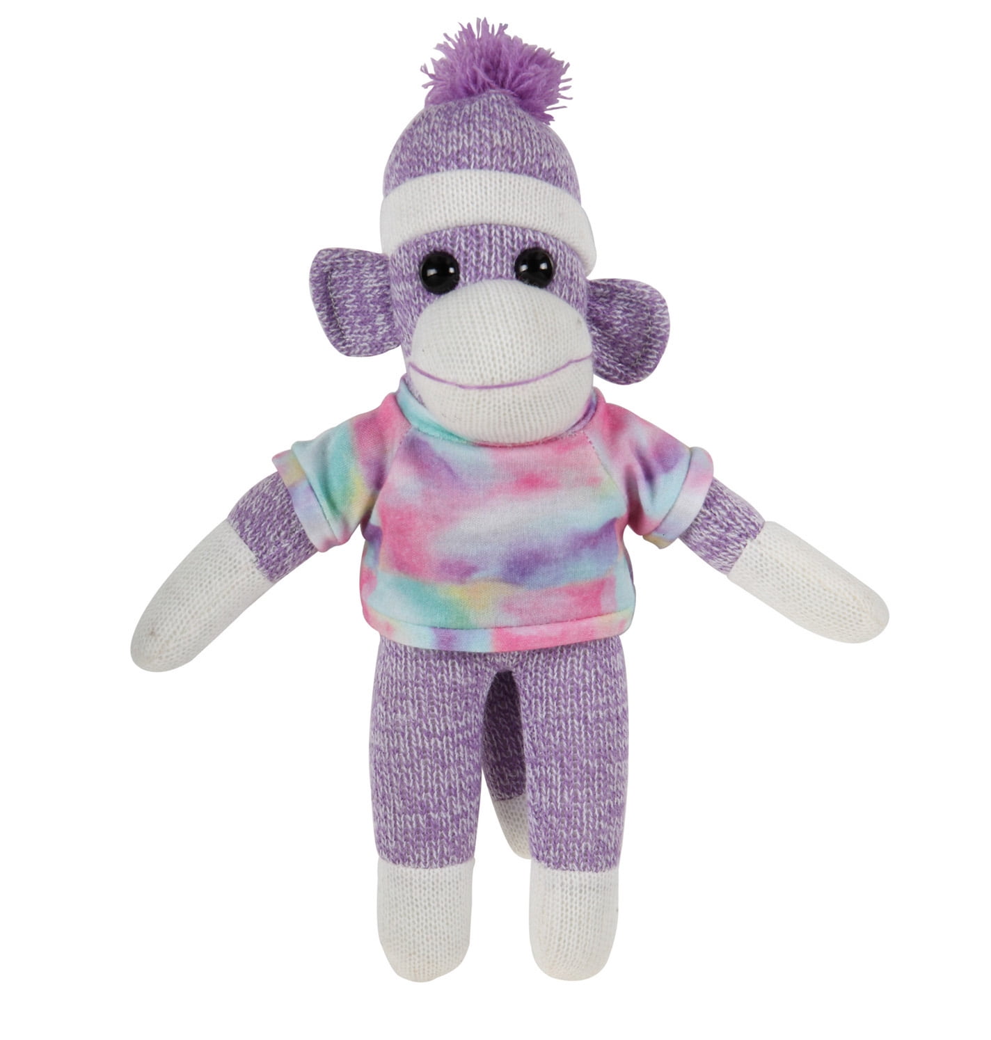Made by Aliens Personalized Floppy Original Purple Sock Monkey with Tee ...