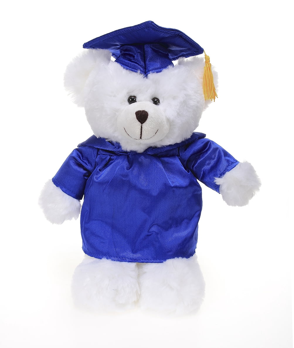 Made by Aliens Personalized White Bear Stuffed Animal Plush Toy ...