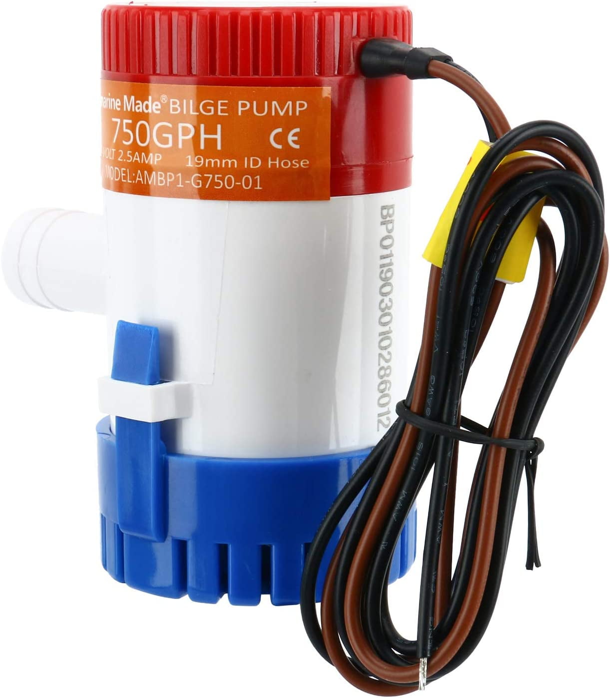 Made Bilge Pump, 12v Boat Pump 750gph Marine Boat Bilge Pumps, Submersible Boat Water Pump for ...