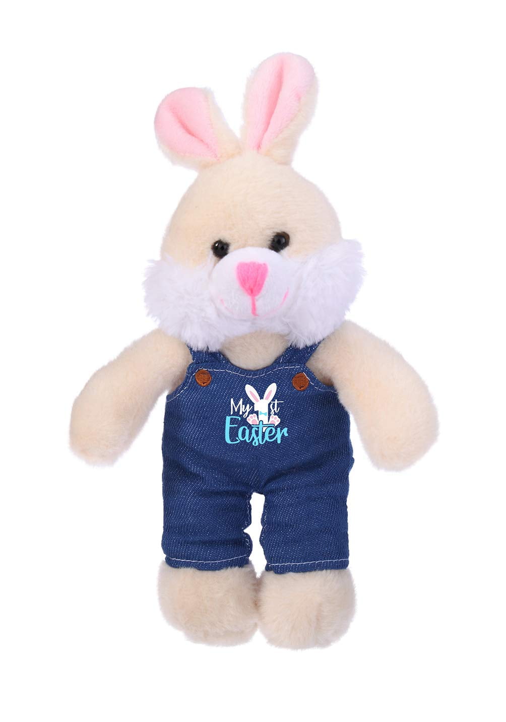 Made By Aliens Easter Bunny Stuffed Animal Overall 1st Easter Boy Girl ...