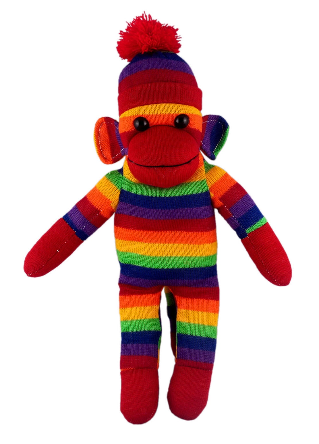 Made By Aliens Personalized Floppy Original Rainbow Base Sock Monkey ...