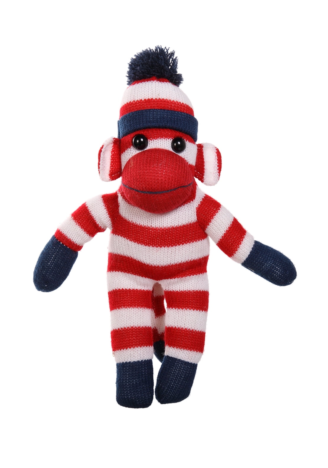 Made By Aliens 16'' Personalized Red Sock Monkey Plush Toy - Gift for ...