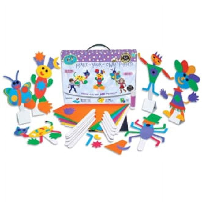 Made By Hands Make Your Own Puppets - Puppet Making Kit - Walmart.com