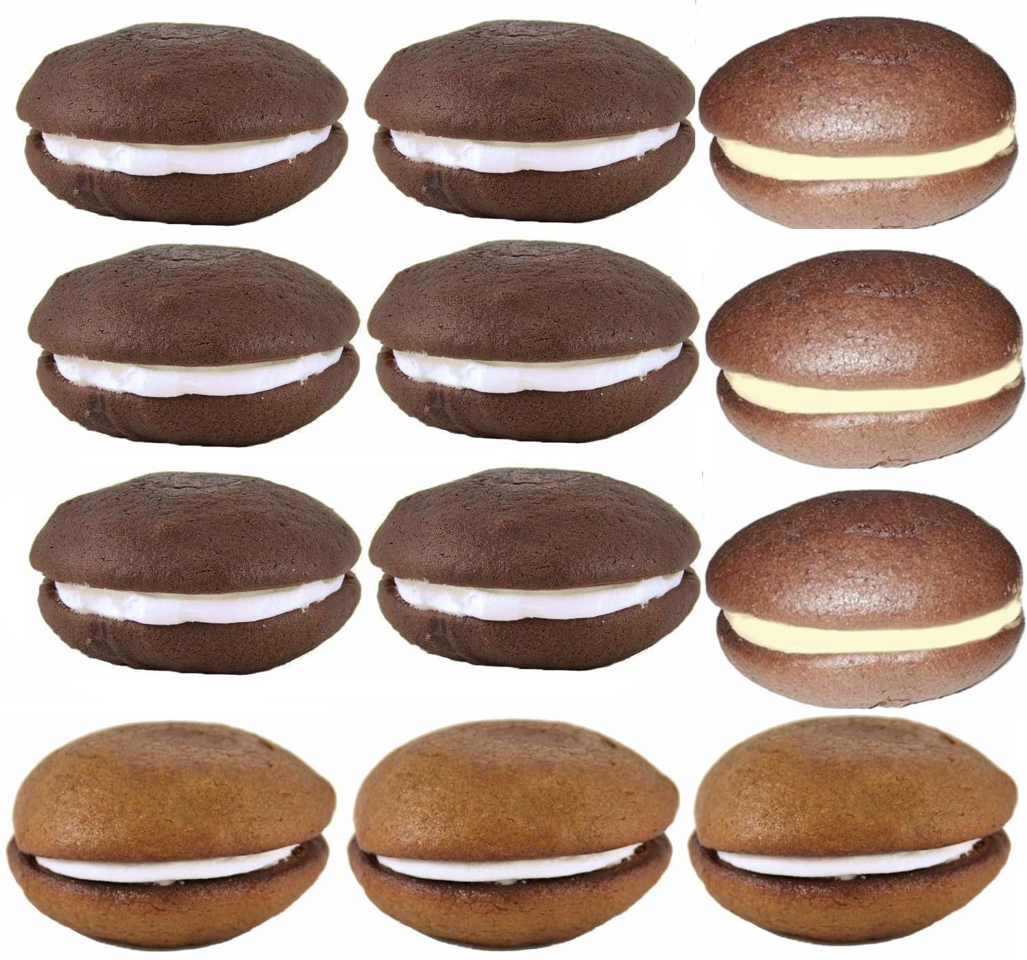 Made Classic Whoopie Pies - 12 Count, Dozen (Assorted, 12 Count ...