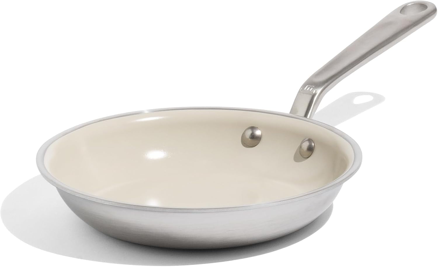 Made In Cookware - 8" CeramiClad Non Stick Frying Pan (Stainless Handle ...