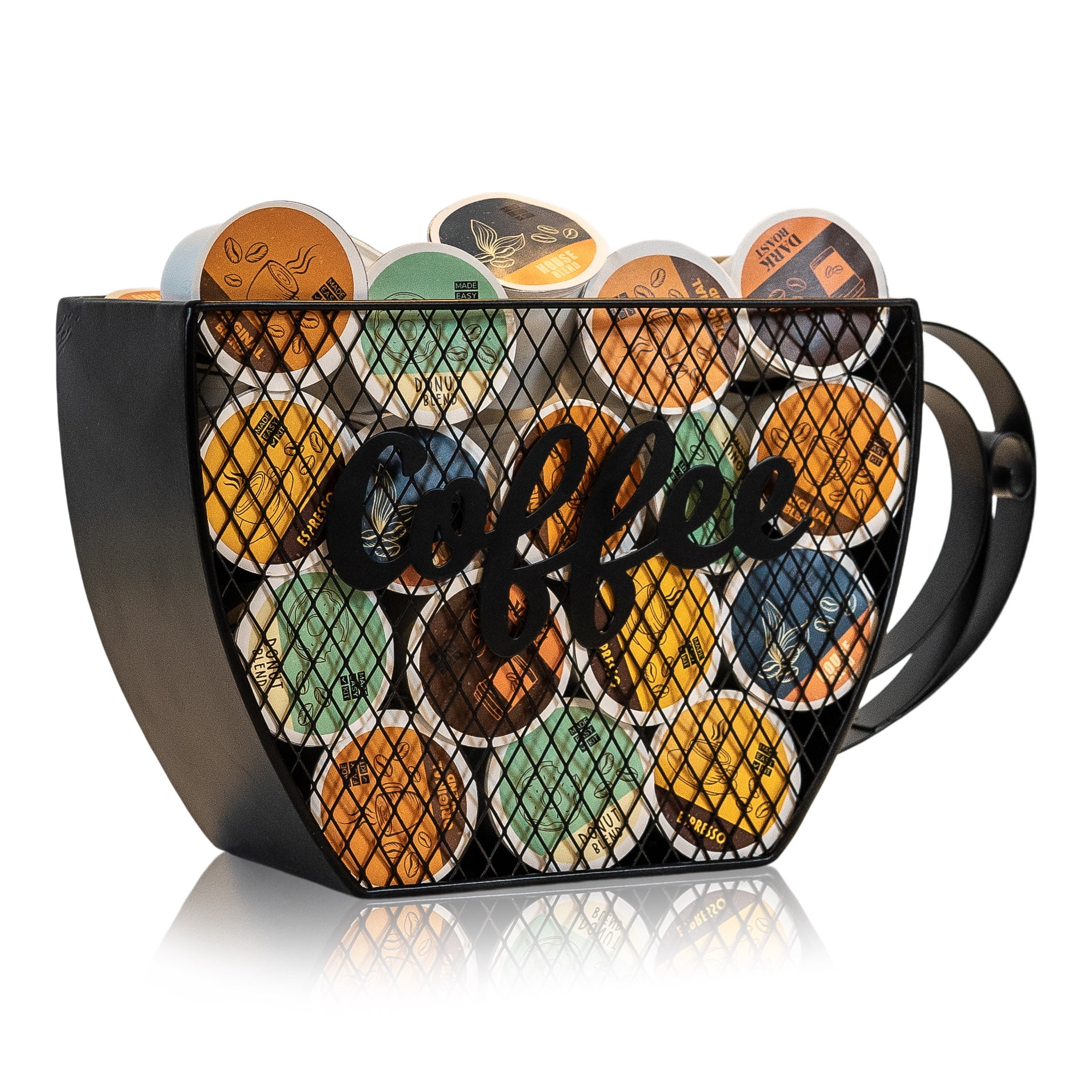 Made Easy Kit Coffee Pod Organizer - Home Coffee Bar Functional Dcor ...