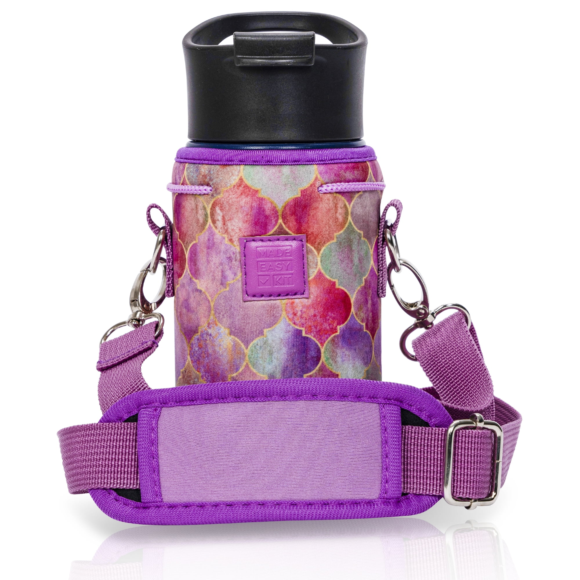 Made Easy Kit Neoprene Water Bottle Carrier Holder, Insulator w ...