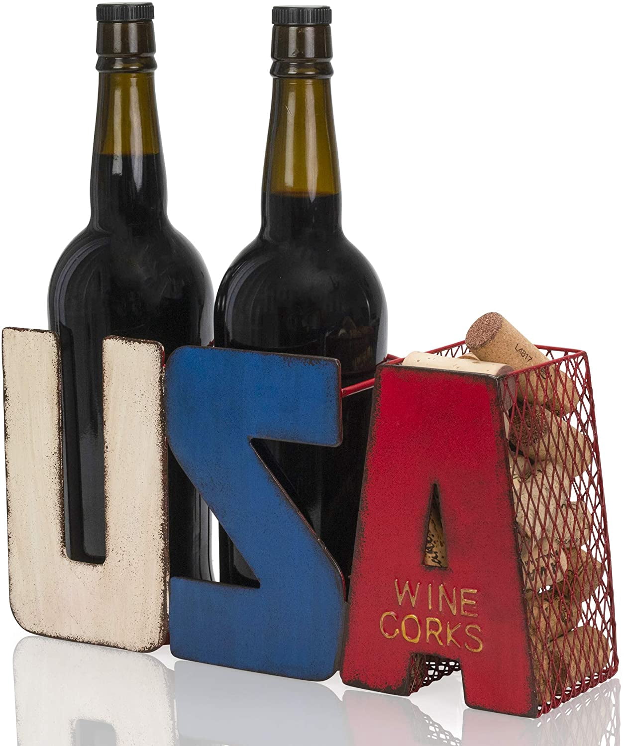Made Easy Kit Wine Bottle Display Holder Rack - Premium Setting Home ...