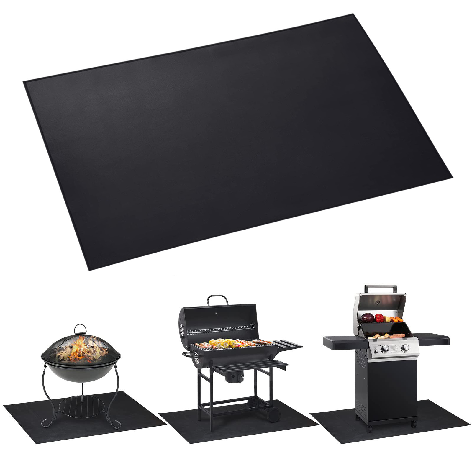 Made of Glass Fiber, Discounted Stock! 1*Fireproof Mat Kpamnxio Kitchen ...