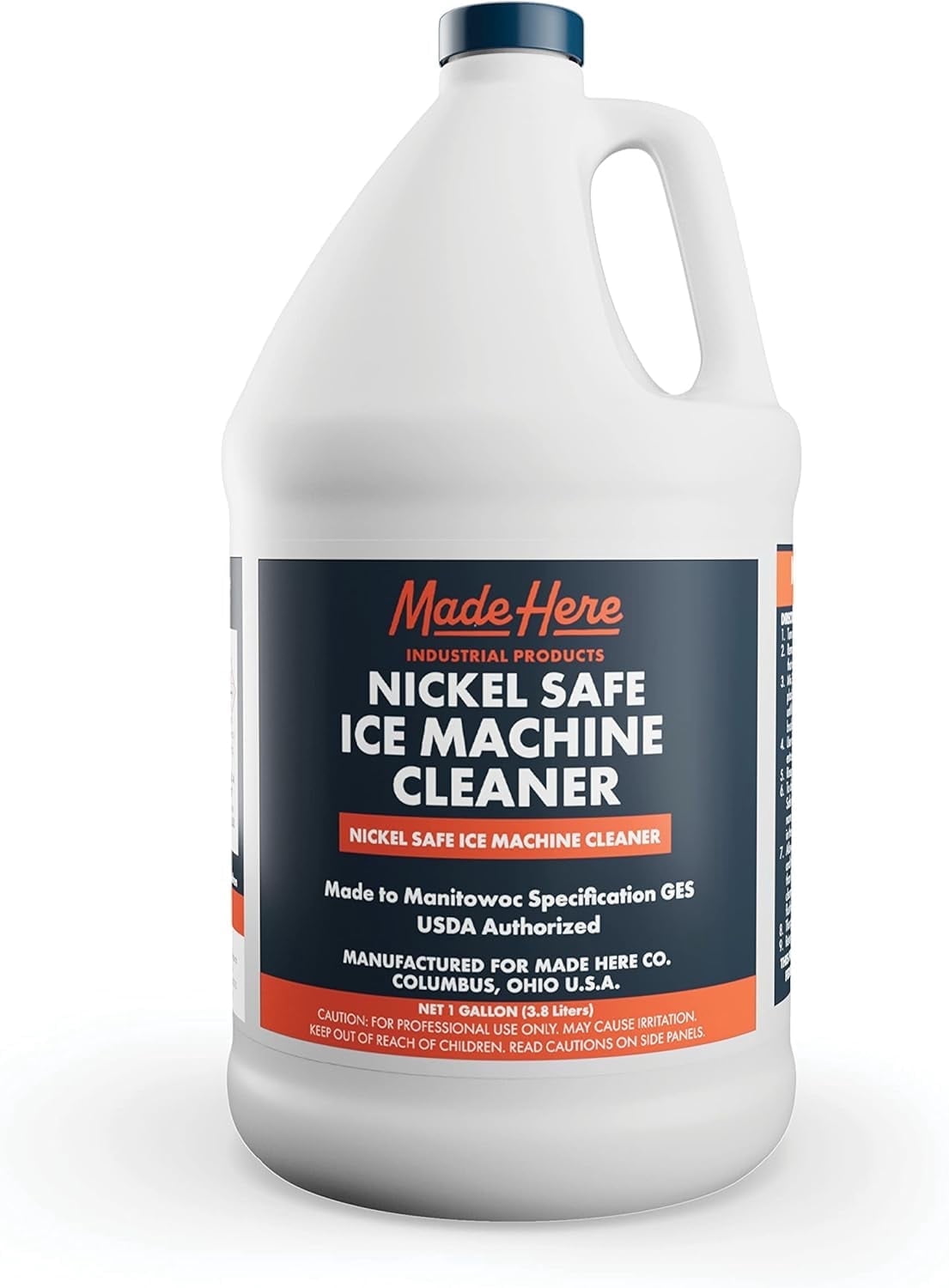 Made Here Co. Nickel Safe Ice Machine Cleaner 1 Gallon – Scale & Slime ...
