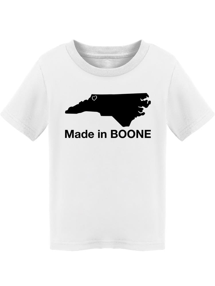 Made In Boone T-Shirt Toddler -Smartprints Designs, 3 Toddler - Walmart.com