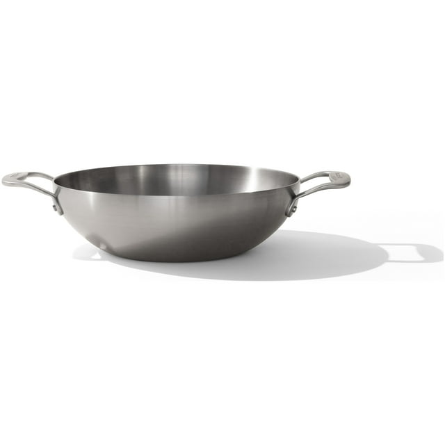 Made In Cookware - 10" Stainless Steel Kadai Pan - 5 Ply Stainless Clad ...