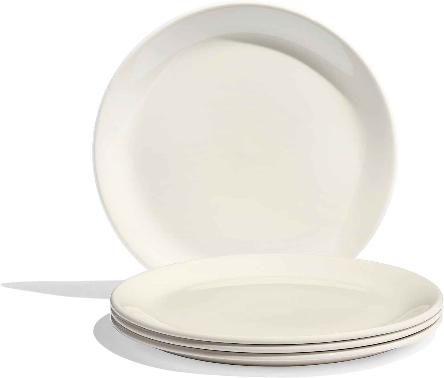 Made In Cookware - 11" Dinner Plates - Set of 4 - White - Porcelain ...