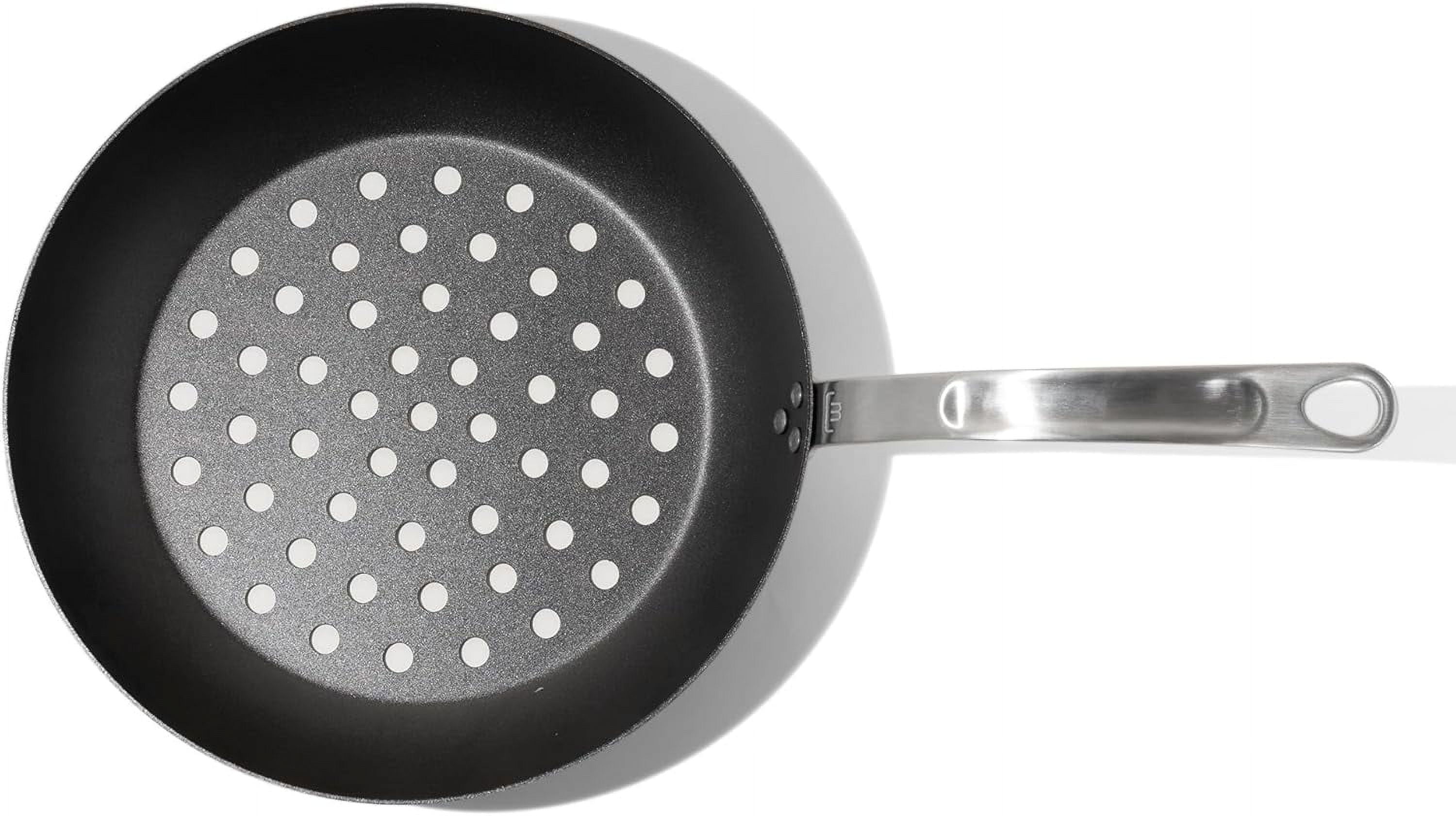 Made In Cookware - 12" Seasoned Carbon Steel Grill Frying Pan - (Like ...