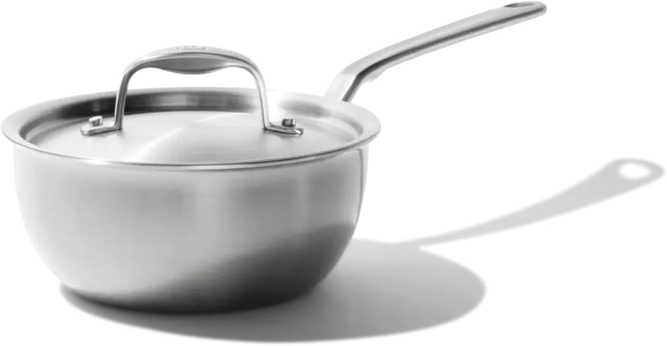 Made In Cookware - 2 Quart Stainless Steel Saucier Pan - 5 Ply ...
