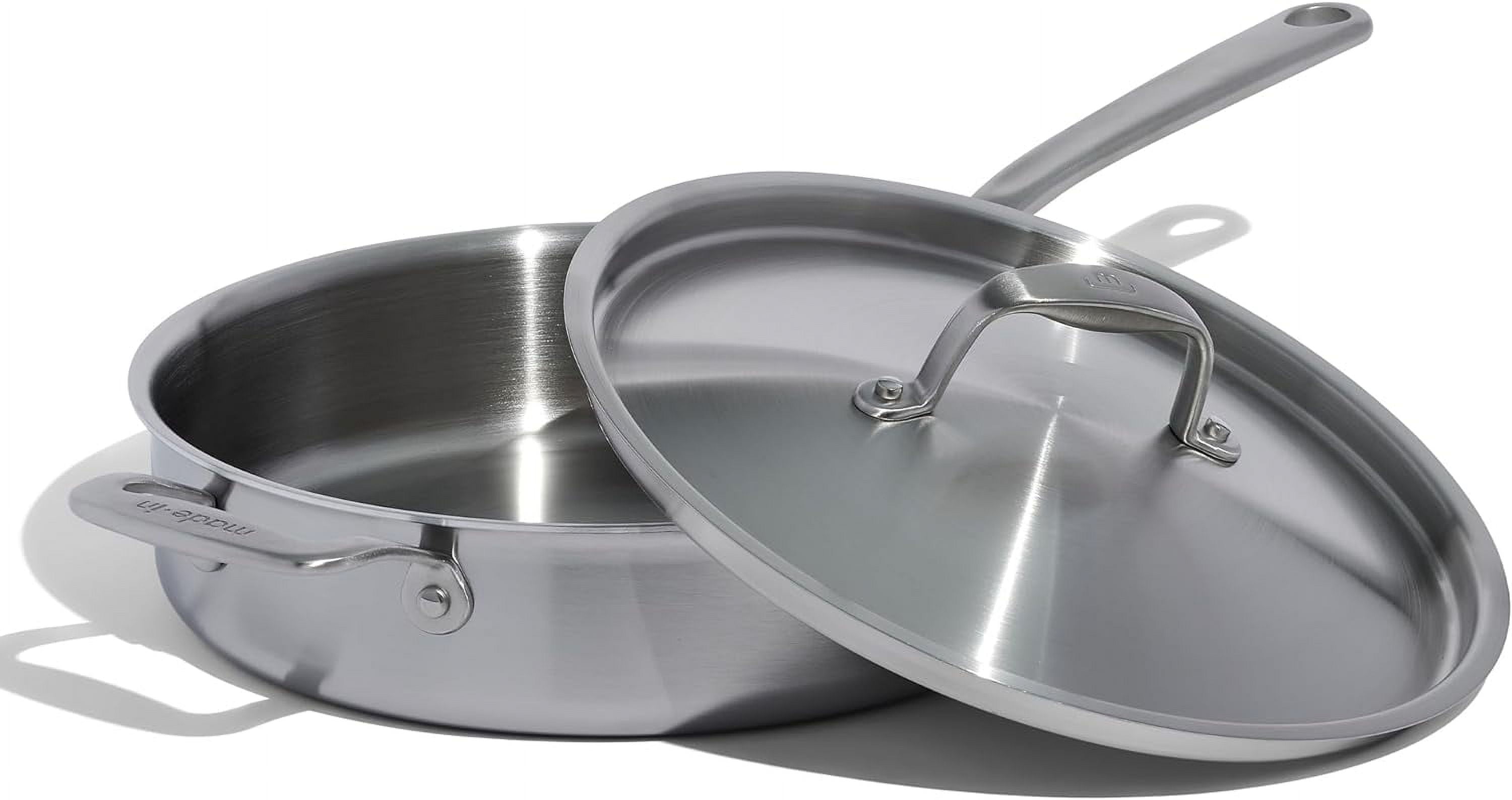 Made In Cookware - 3.5 Quart Stainless Steel Saute Pan - 5 Ply ...