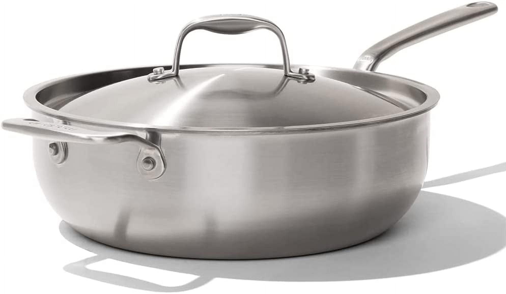 Made In Cookware - 5 Quart Stainless Steel Saucier Pan - 5 Ply ...