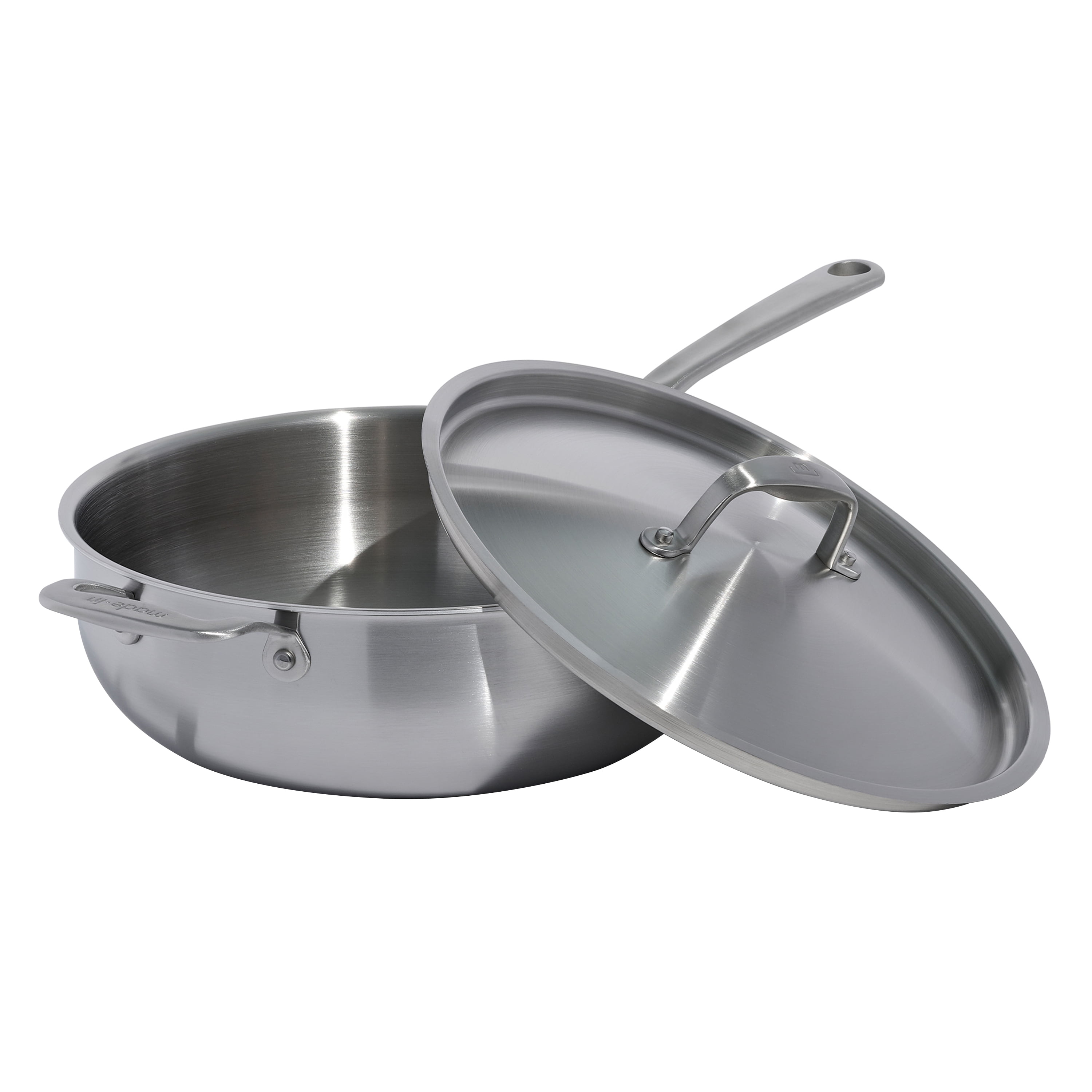 Made In Cookware - Large 5 Quart Stainless Steel Saucier Pan, Metal ...
