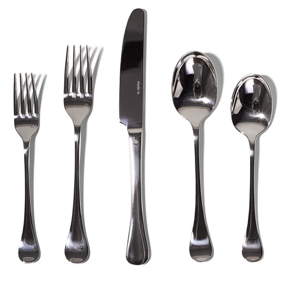 Made In Italy - Made In Cookware 20-Piece Flatware Set, Full Metal ...