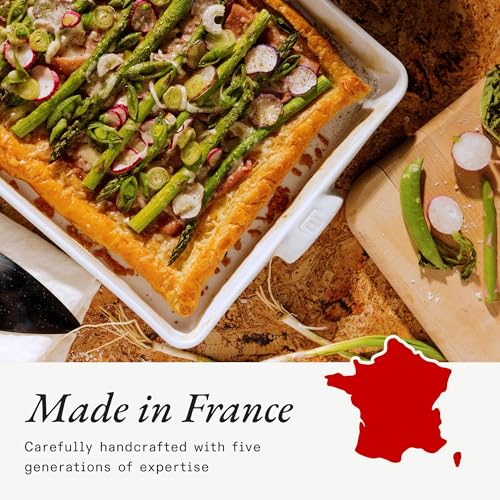 Made In Cookware - Rectangular Baking Dish - Red Rim - Hand Crafted ...