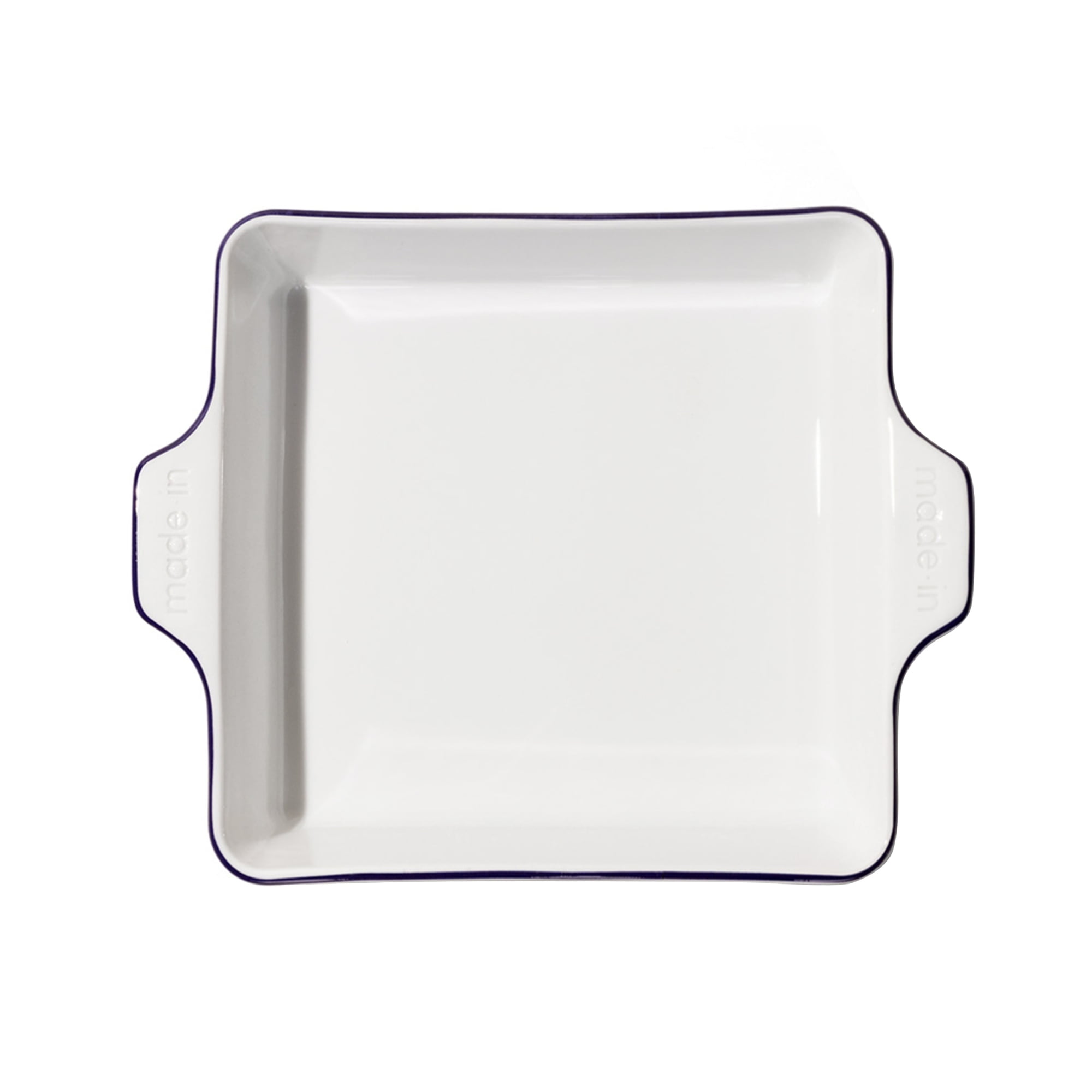 Made In Cookware - Square Baking Dish - Navy Rim - Hand Crafted ...