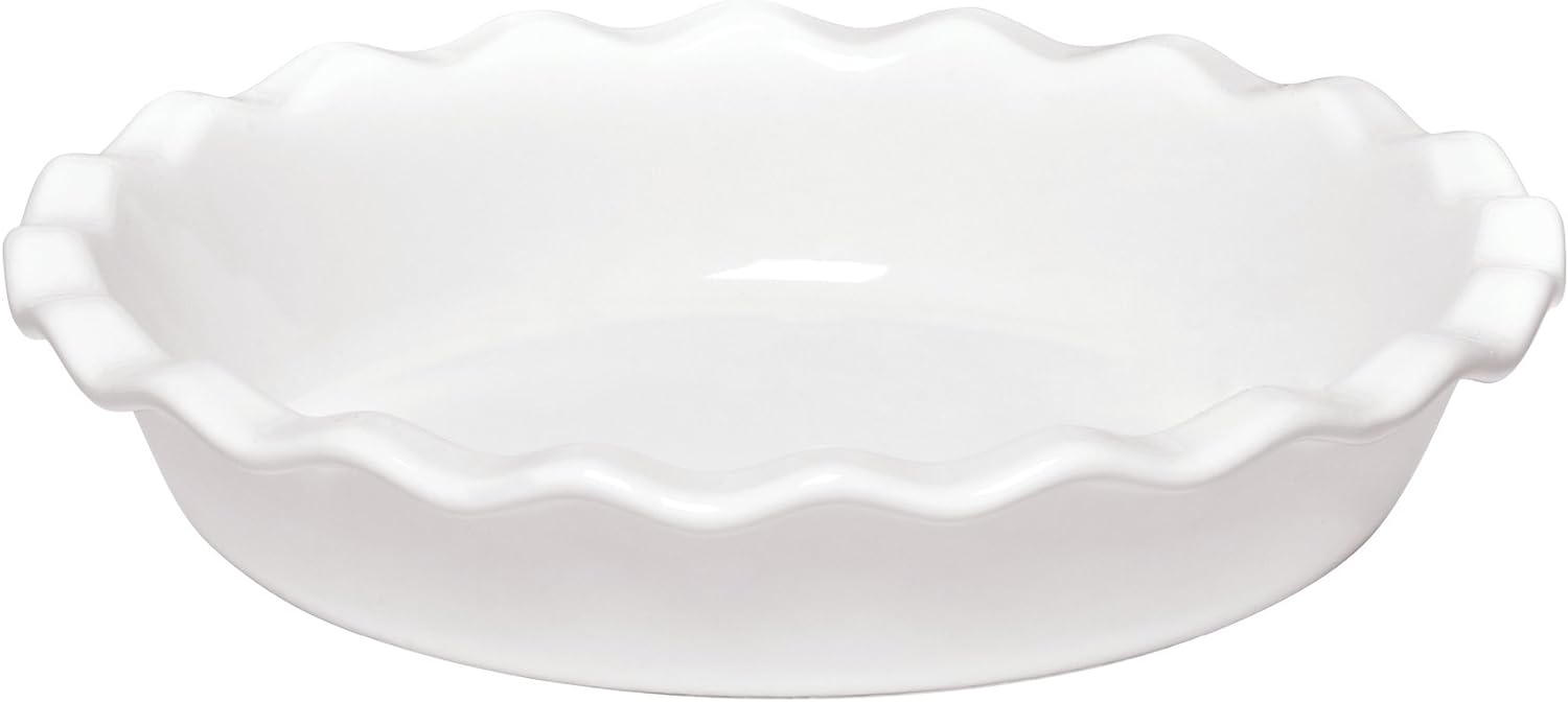Made In France 9 Inch Pie Dish, White - Walmart.com