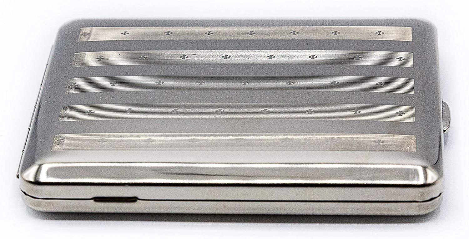Made In Germany Vintage Nickle-Plated Stainless Steel Cigarette Cases ...