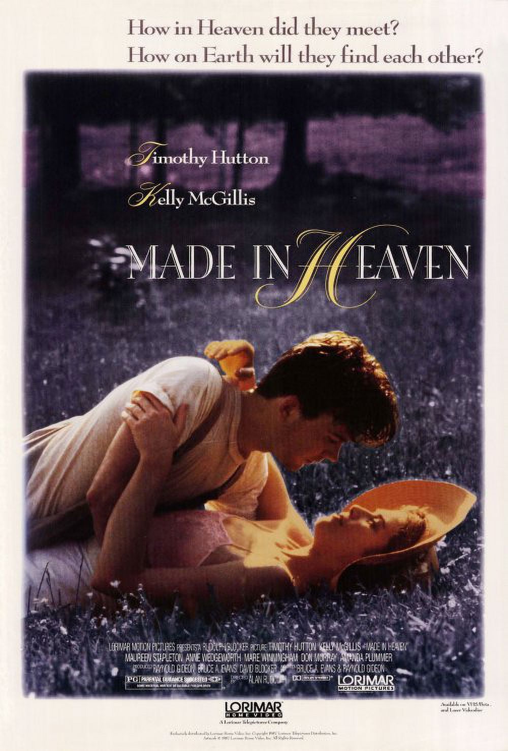 Made In Heaven - movie POSTER (Style B) (11" x 17") (1987) - Walmart.com