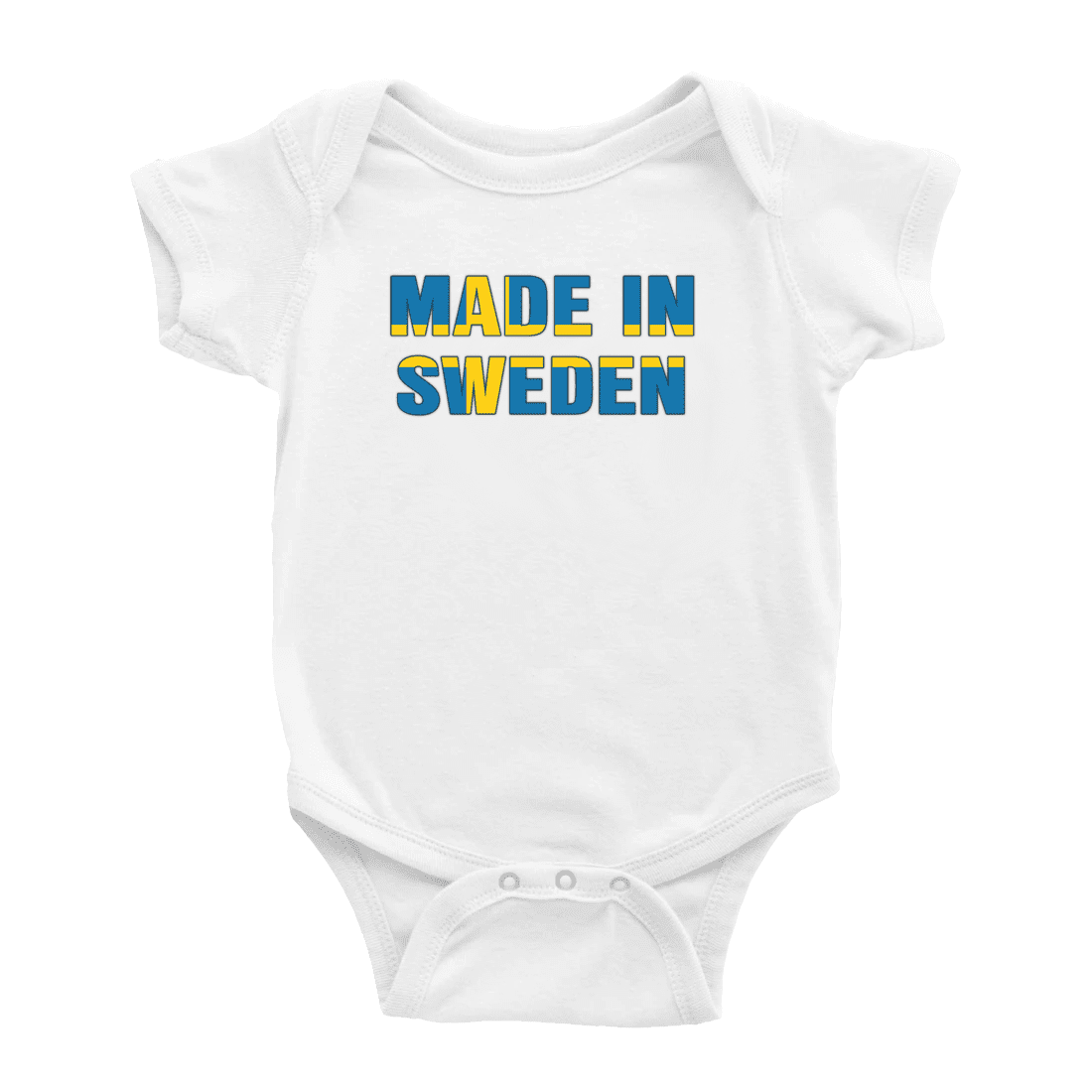 Made In Sweden Cute Baby Clothing Bodysuits Boy Girl Clothes - Walmart.com