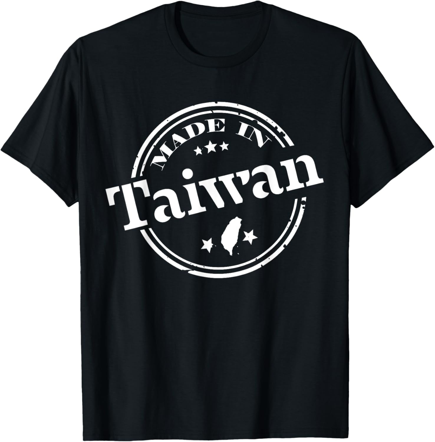 Made In Taiwan Flag T-Shirt Republic of China ROC Flag Map - Walmart.com