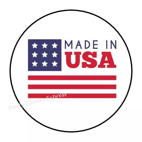 Made In The Usa Sticker Party Favors Sticker Envelope Seals Labels ...