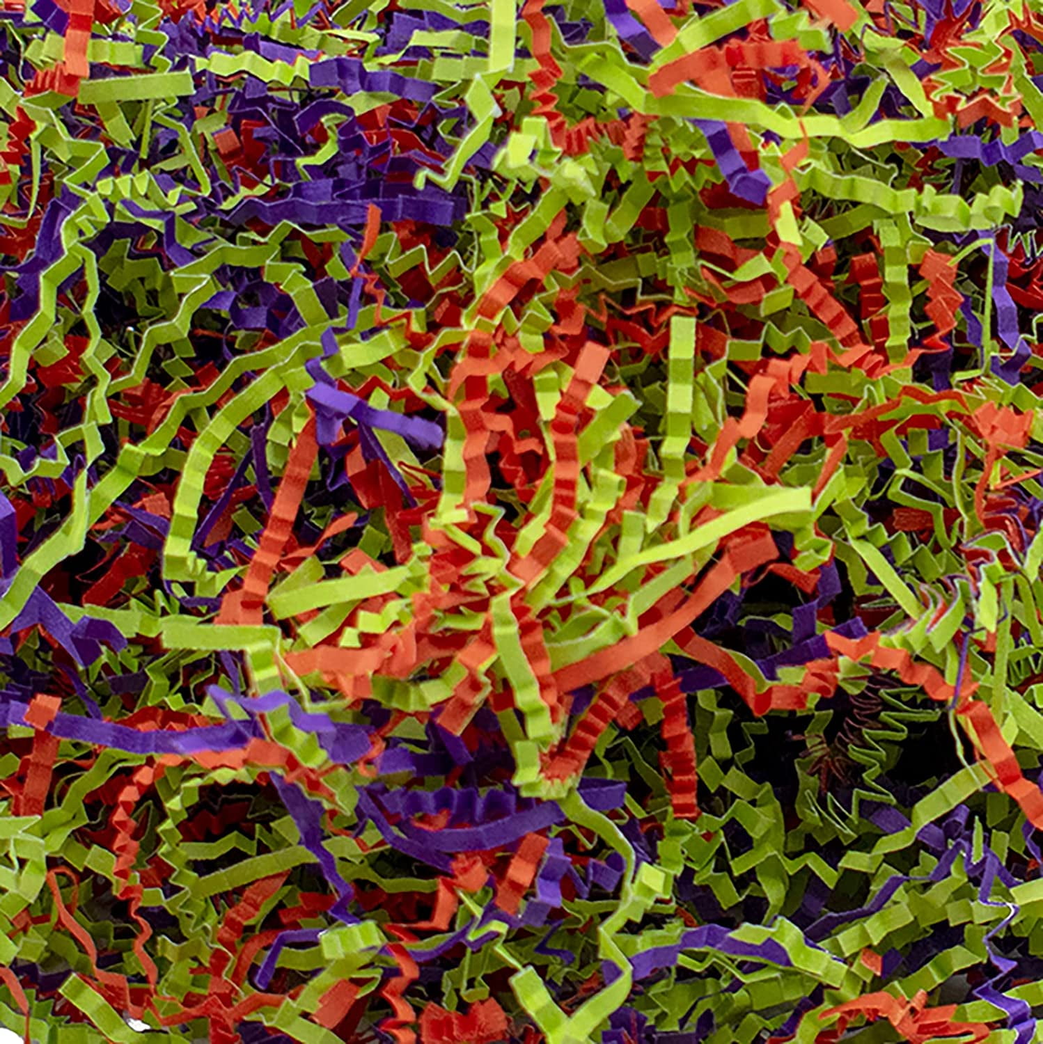 Made In USA Crinkle Cut (Zig Fill) Shredded Paper 2 lbs (Trick or Treat ...