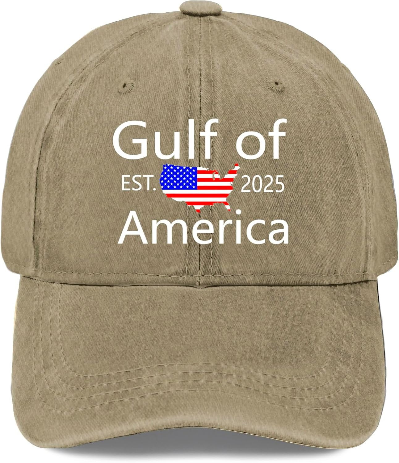 Made In Usa Gulfs Of Usa America 2025 Hats For Mens Low Washed ...