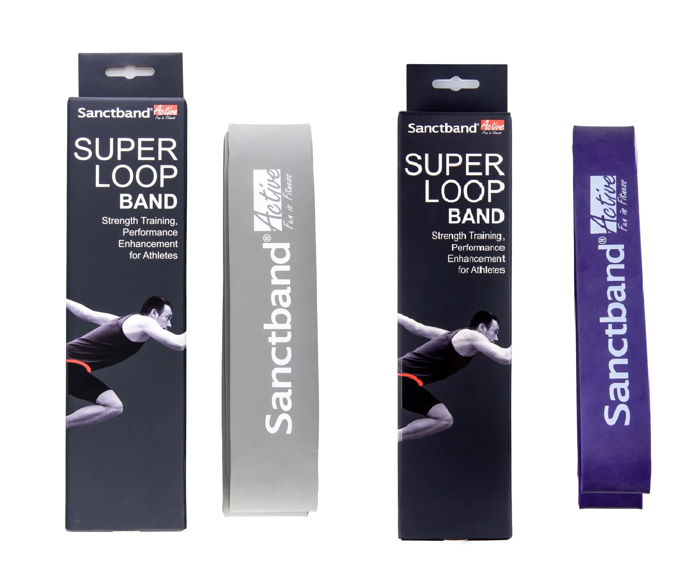 (Made in Malaysia) (2 Level -Super Heavy, Extreme Heavy) 41" Sanctband Active Super Loop Band ...