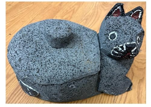 Made in Mexico Beautifully Hand Carved Painted Guacamole Maker Large ...