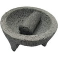 Made in Mexico Genuine Volcanic Lava Rock Guacamole Salsa Maker, 8 ...
