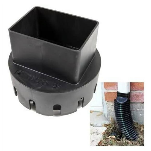 Square To Round Drain Adapter