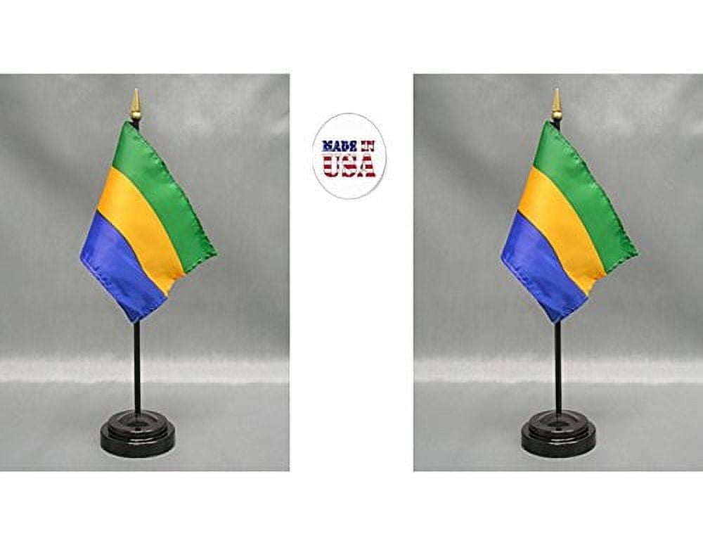 Made in The USA. 2 Gabon Rayon 4"x6" Miniature Office Desk & Little ...