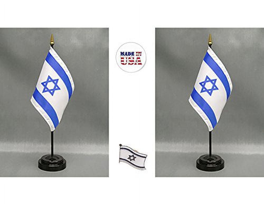 Made in The USA. 2 Israel Rayon 4"x6" Miniature Office Desk & Little ...