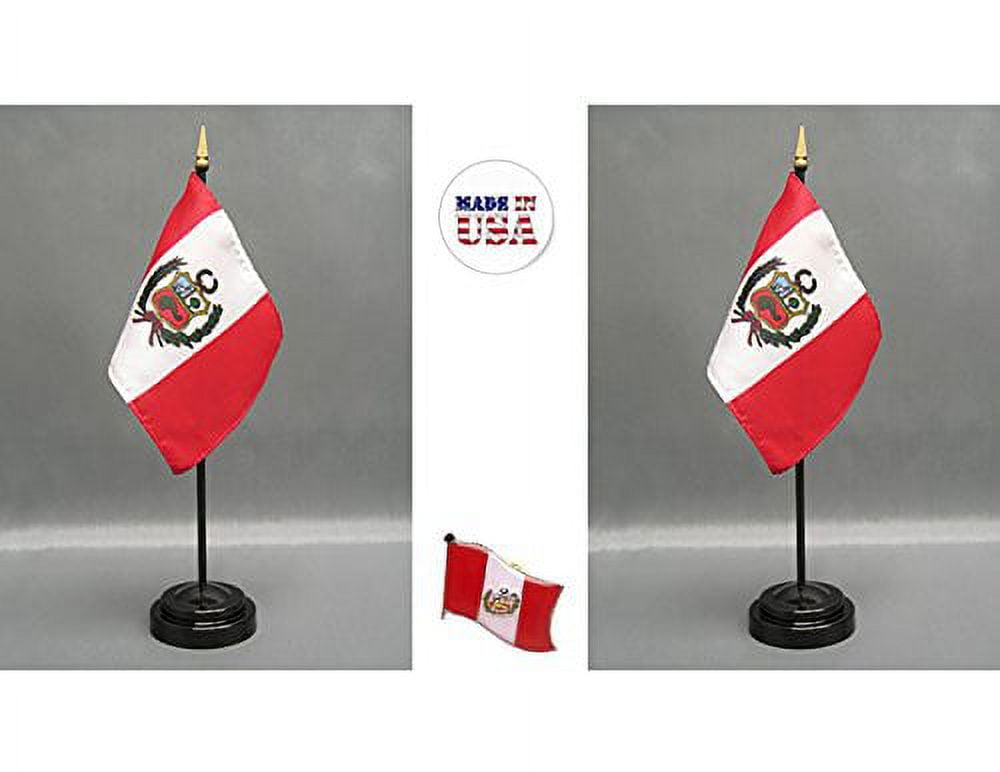 Made in The USA. 2 Peru Rayon 4"x6" Miniature Office Desk & Little Hand ...