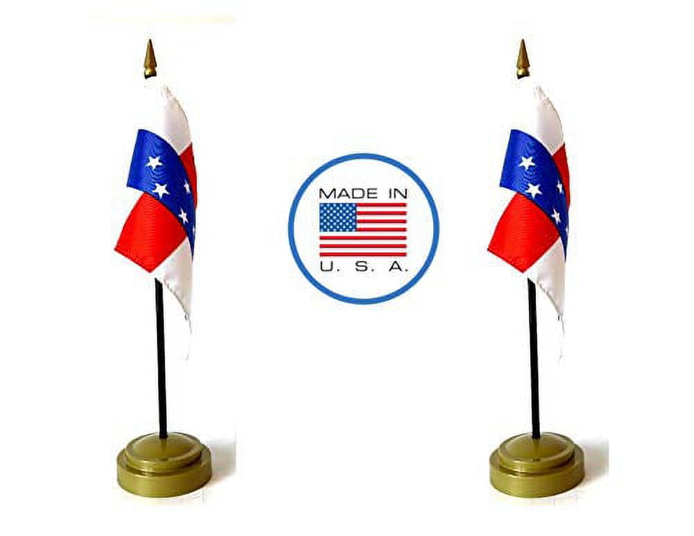 2 Netherlands Antilles Miniature Desk & Hand Waving Flags Set ...