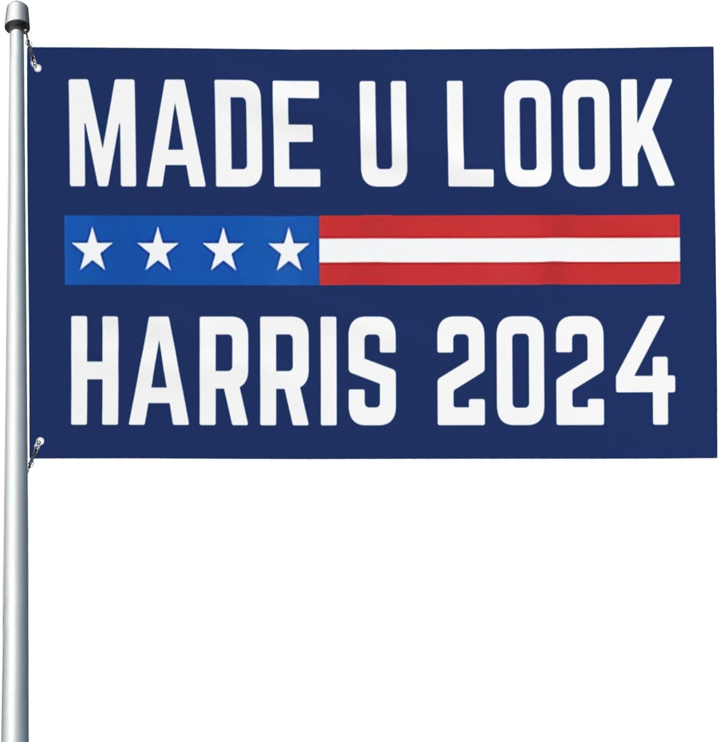 Made U Look Harris 2024 Flag 3x5 You Look Kamala Harris For President ...