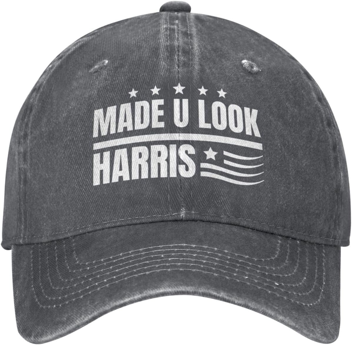 Made U Look Kamala-Harris 2024 Hat You Look Harris for President Denim ...