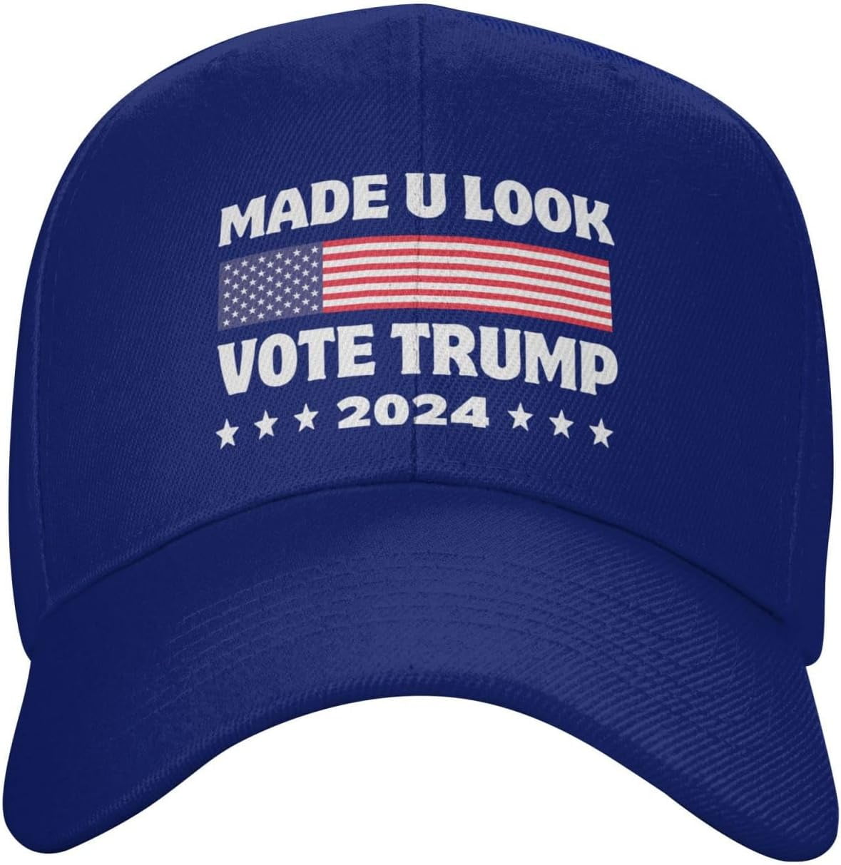 Made U Look Vote Donald Trump Red Hat 2024 Pro-Trump Vance Baseball ...